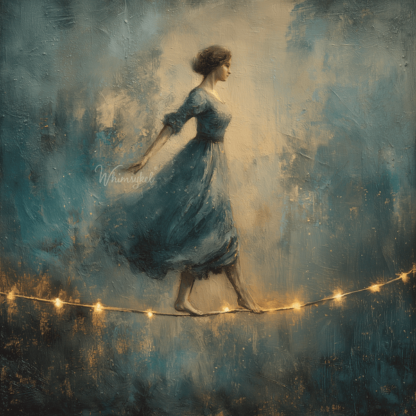 Finding Balance | Square Tissue or Rice Decoupage Paper